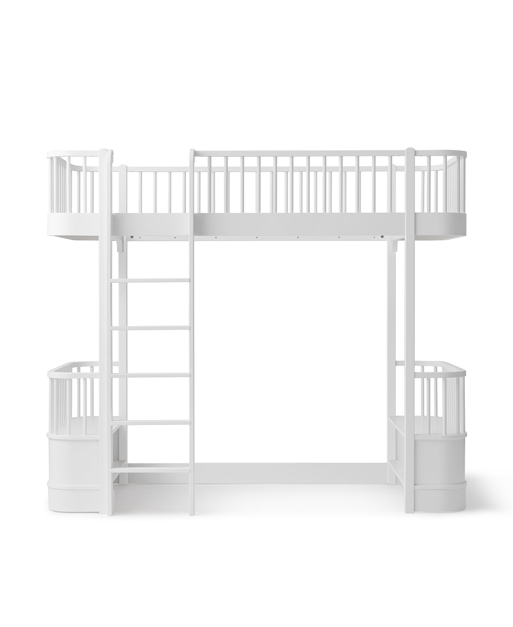 Wood Original loft bed white